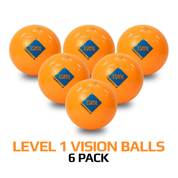 Level 1 Vision Ball (Pack of 6) – Crazy Catch UK